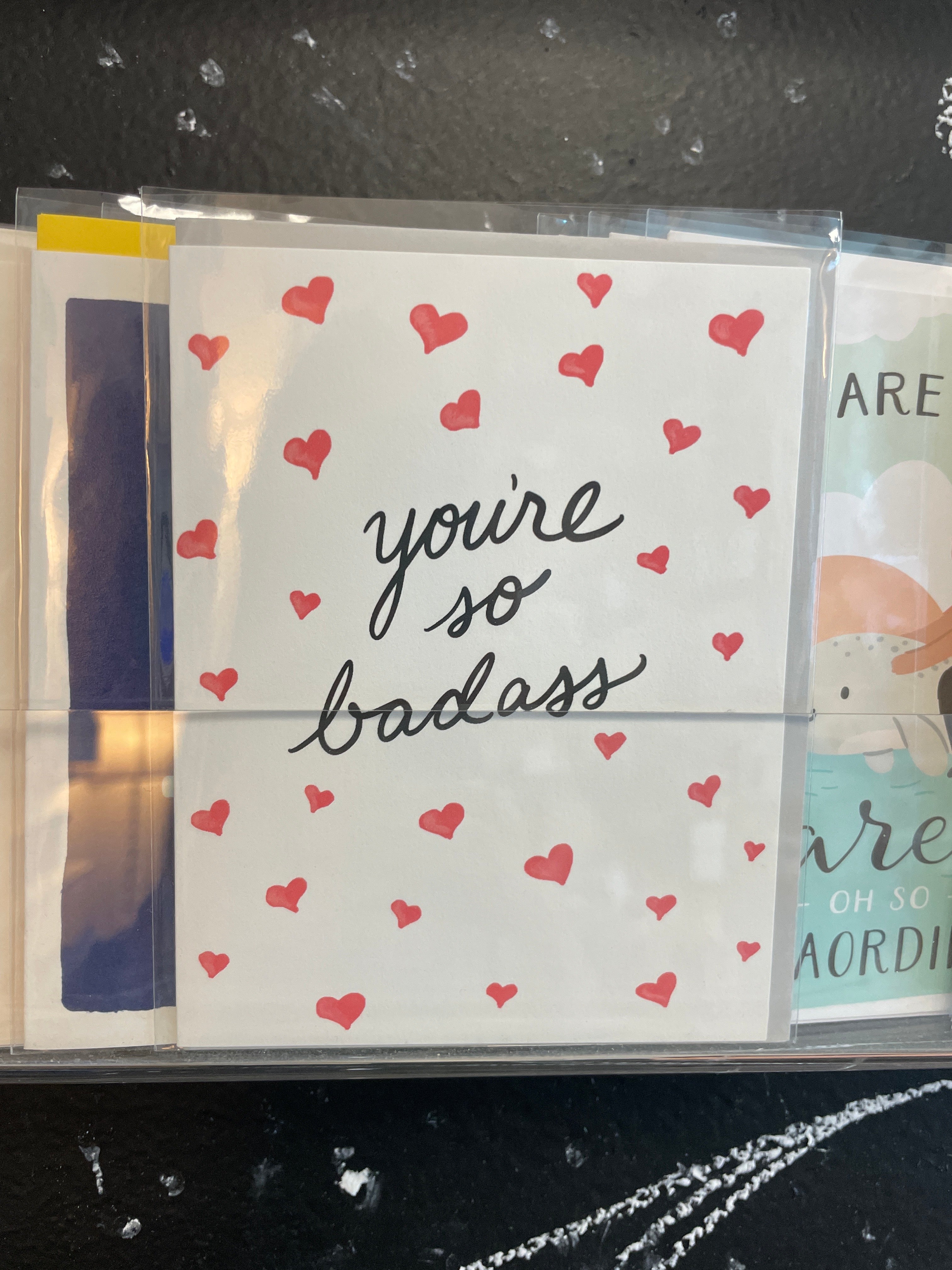 You are so Badass card – Stylish Scribe Stationery